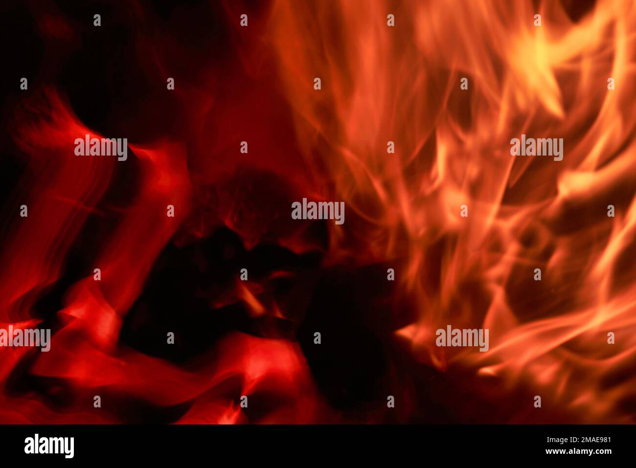 Shapes of Fire Stock Photo - Alamy
