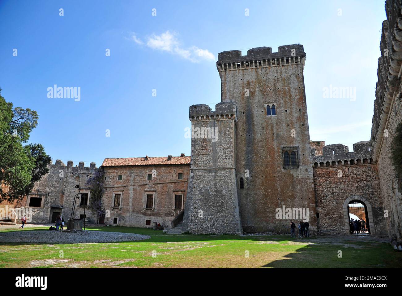 Caetani castle, Serrmoneta - Italy Stock Photo - Alamy