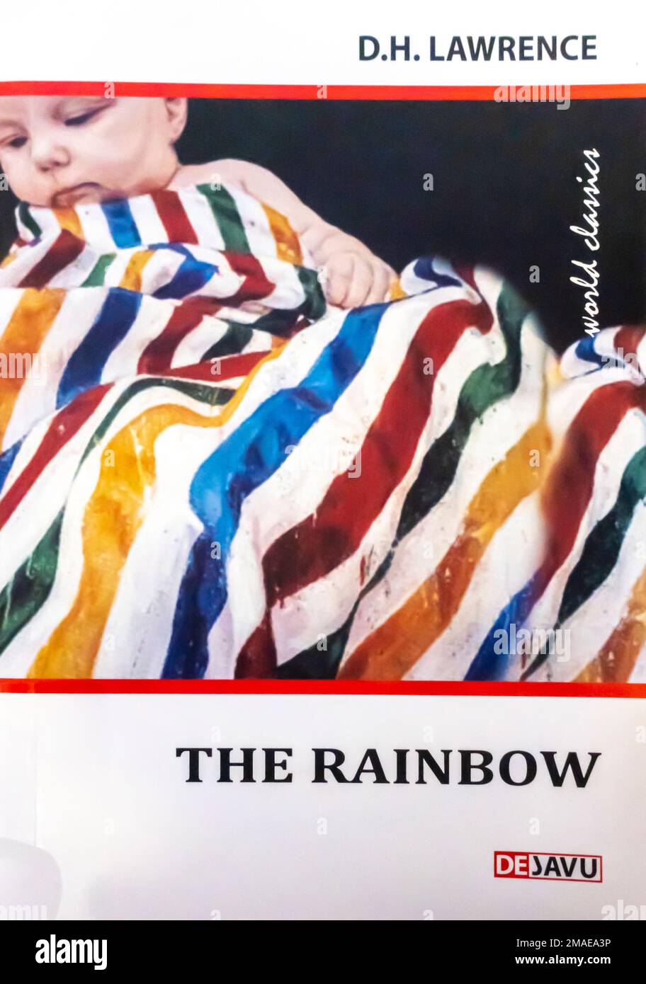 The Rainbow Novel by D. H. Lawrence 1915 Stock Photo - Alamy