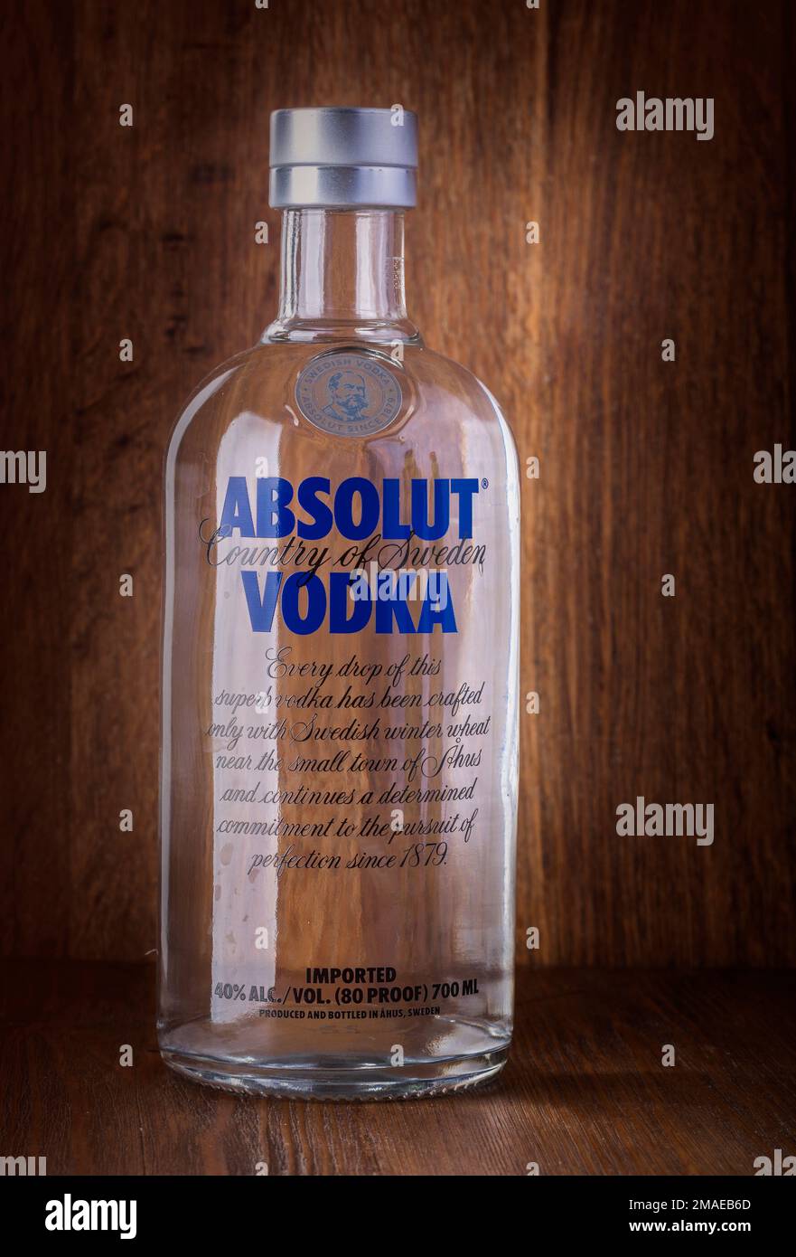 Absolut vodka brand hi-res stock photography and images - Alamy