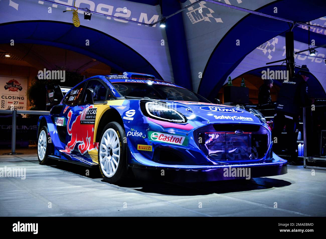 Puma rally1 hybrid service park hi-res stock photography and images - Alamy