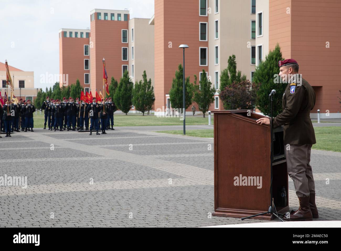 U.S. Army Col. Michael F. Kloepper, commander of the 173rd Airborne ...