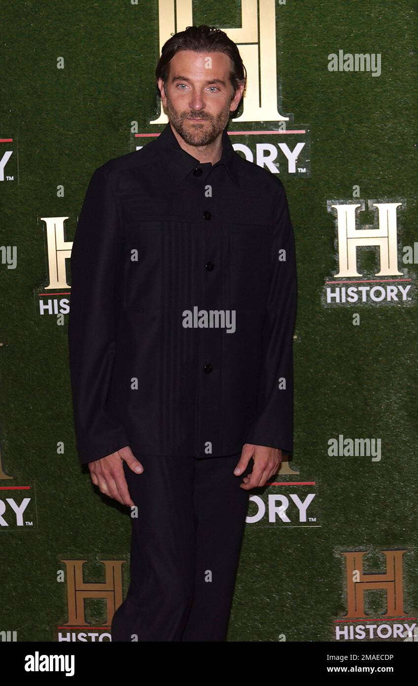 Bradley Cooper arrives at HISTORYTalks on Saturday, Sept. 24, 2022, at ...