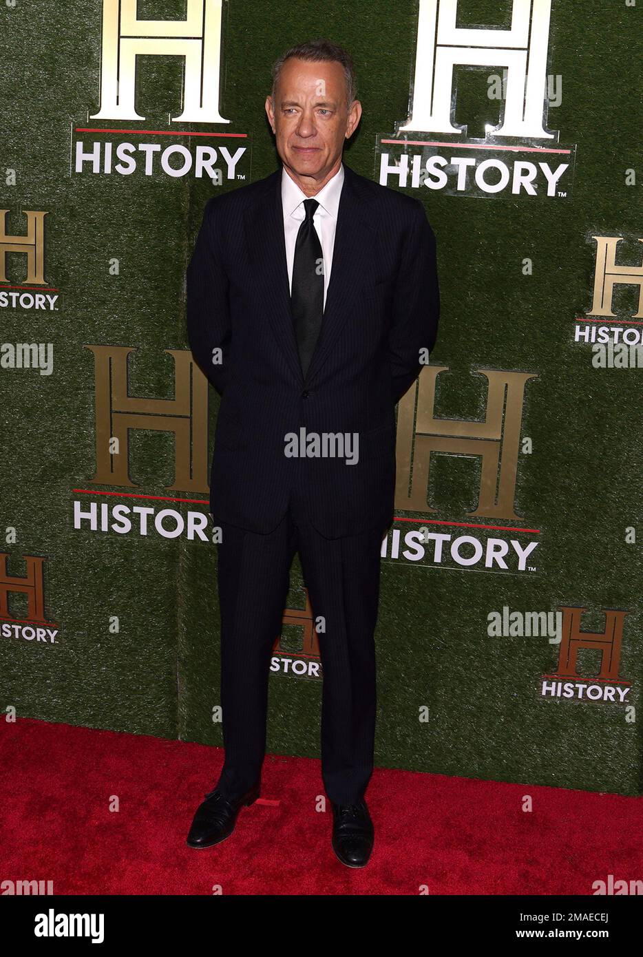 Tom Hanks arrives at HISTORYTalks on Saturday, Sept. 24, 2022, at DAR ...