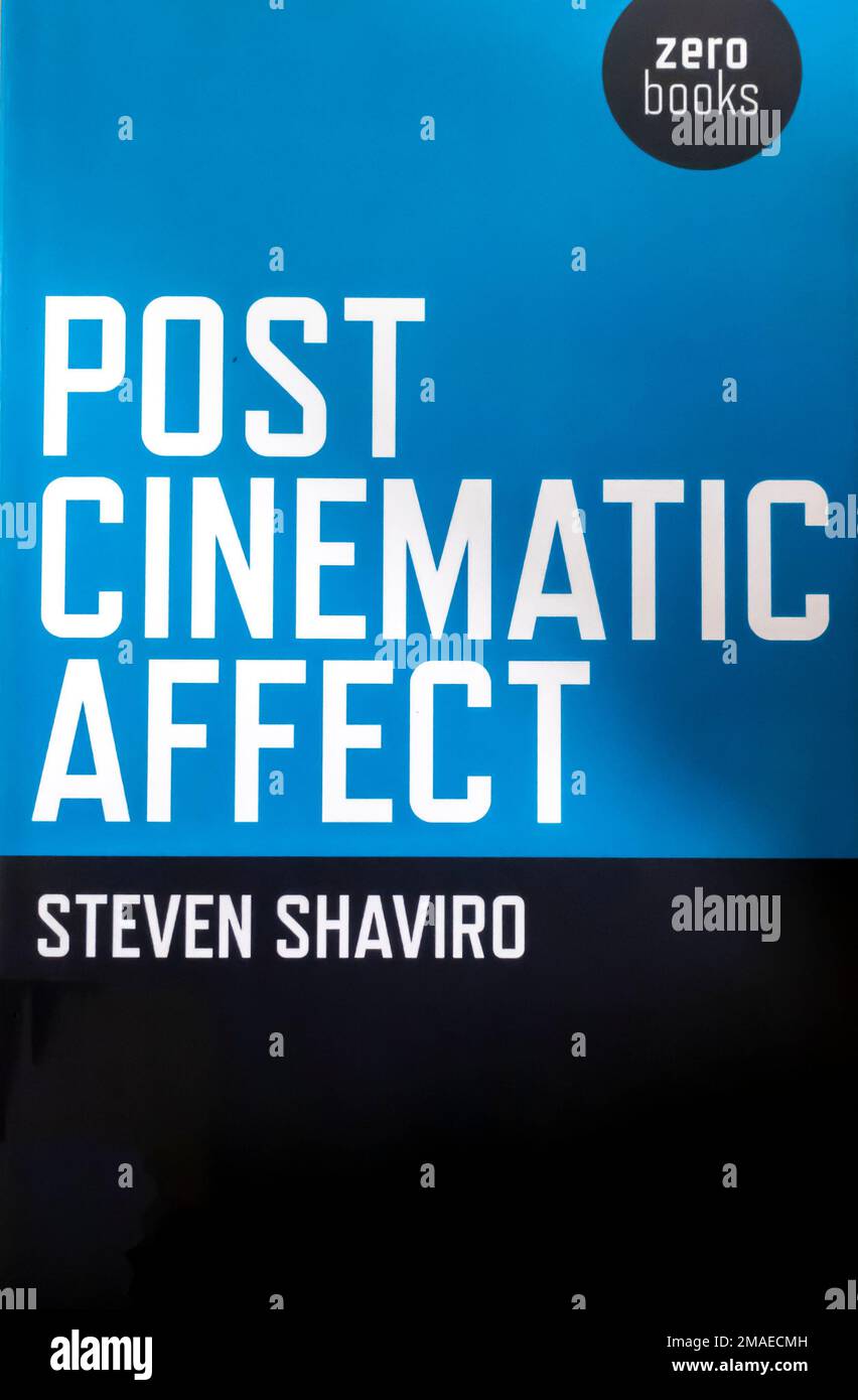 Post Cinematic Affect Book by Steven Shaviro 2010 Stock Photo - Alamy