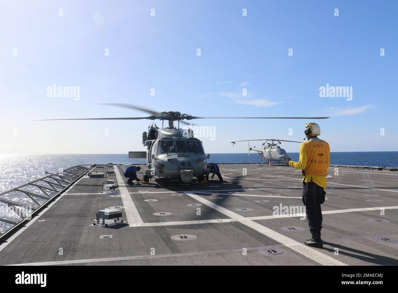 220526-N-EU544-8742 GULF OF THAILAND (May 26, 2022) Boatswain’s Mate ...