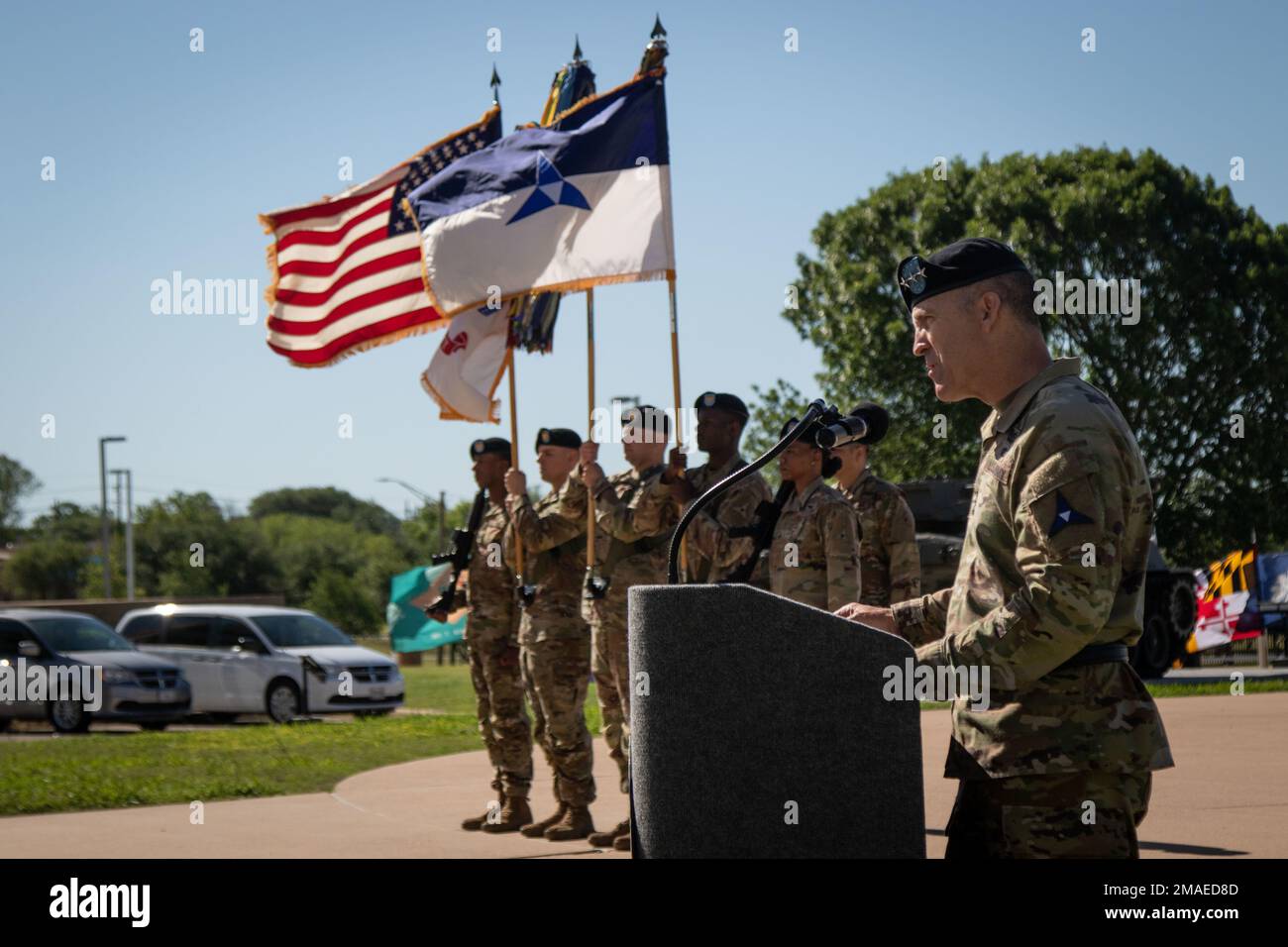 Lt. Gen. Robert Pat White, III Armored Corps Commanding General ...