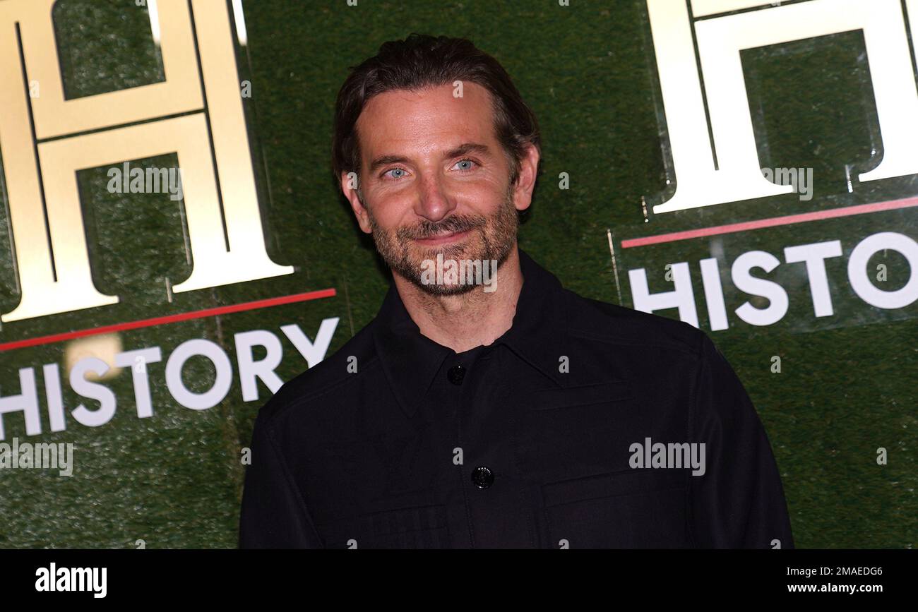 Bradley Cooper arrives at HISTORYTalks on Saturday, Sept. 24, 2022, at ...