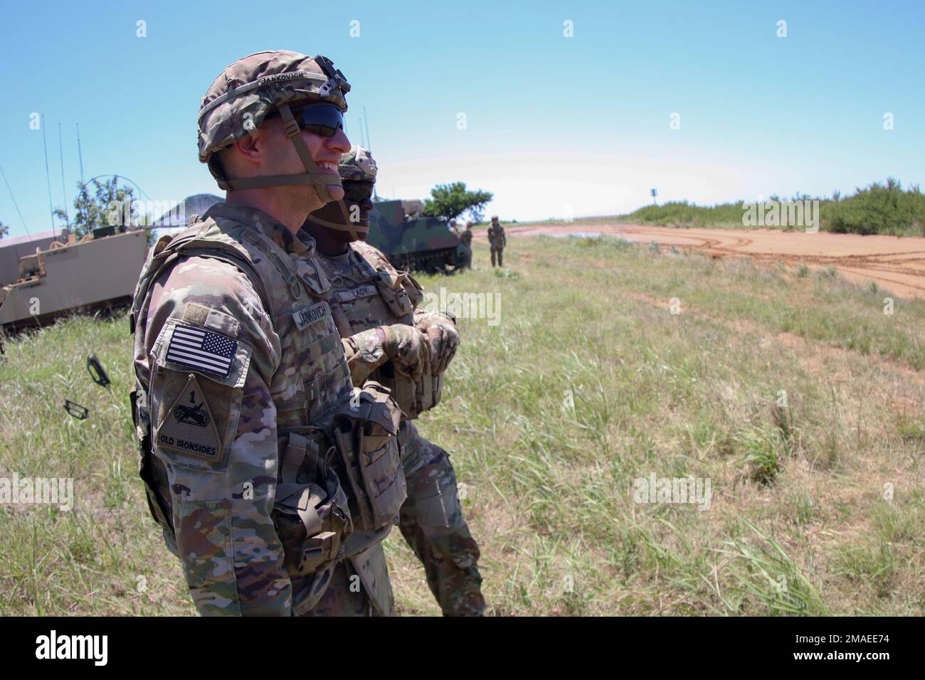 Maj. Jankovich and Sgt. Maj. Lacy went from Henry Post Army Airfield ...