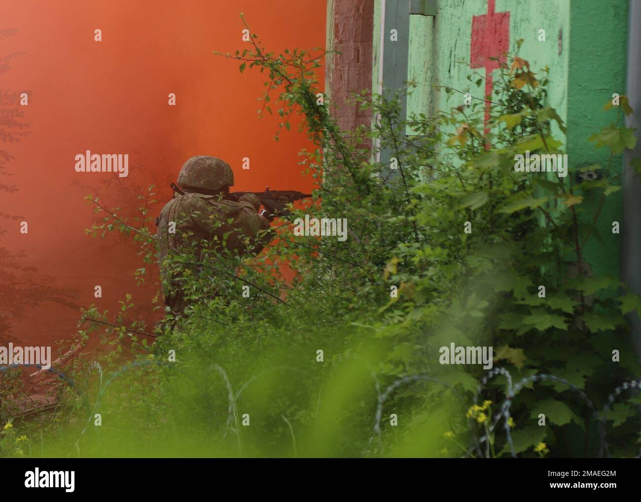 LEST, Slovakia - Soldiers from Apache Troop, 2nd Cavalry Regiment, and ...