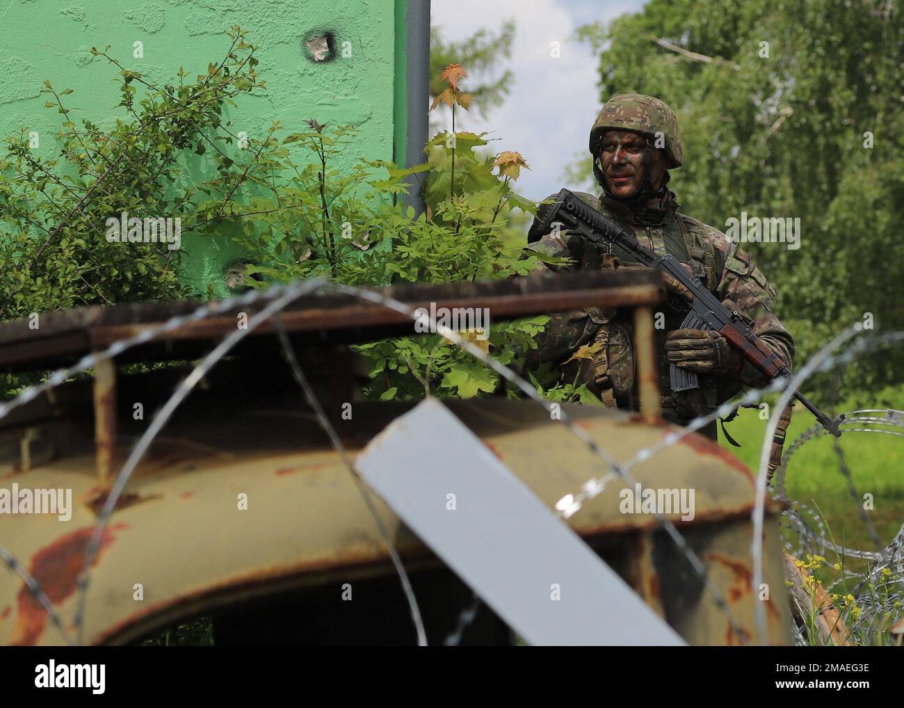LEST, Slovakia - Slovak soldiers from 12th Mechanized Battalion, Slovak ...