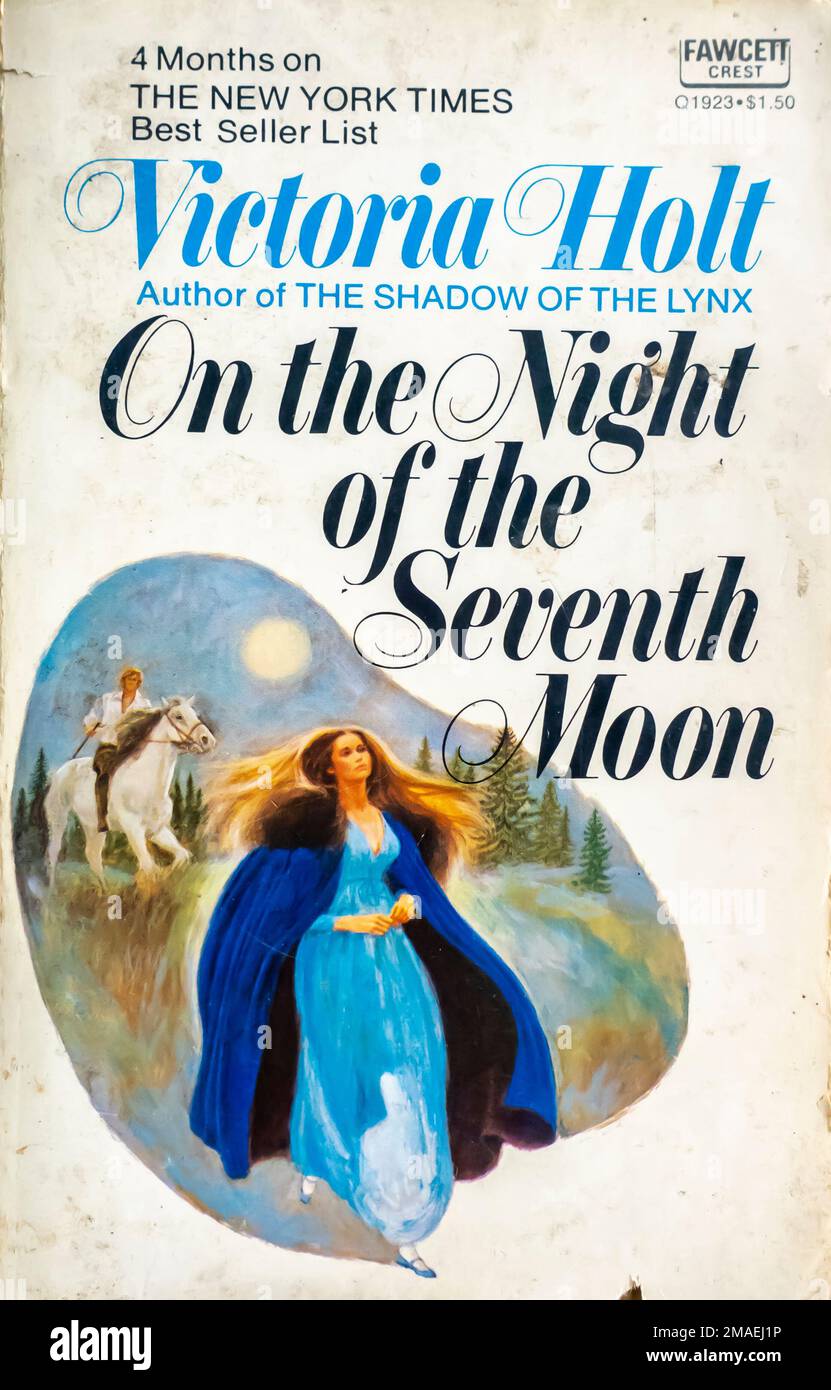 Victoria Holt - On the Night of the Seventh Moon book cover Stock Photo ...