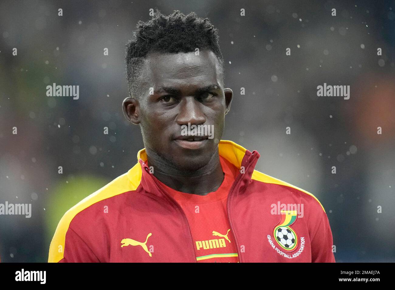 Ghana's Felix Afena-Gyan poses prior to the international friendly ...