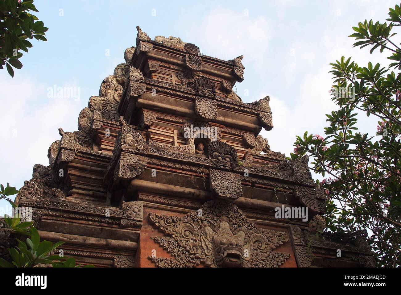 Ubud Palace, Puri Saren Agung, Ubud, Gianyar regency, Bali, Indonesia ...
