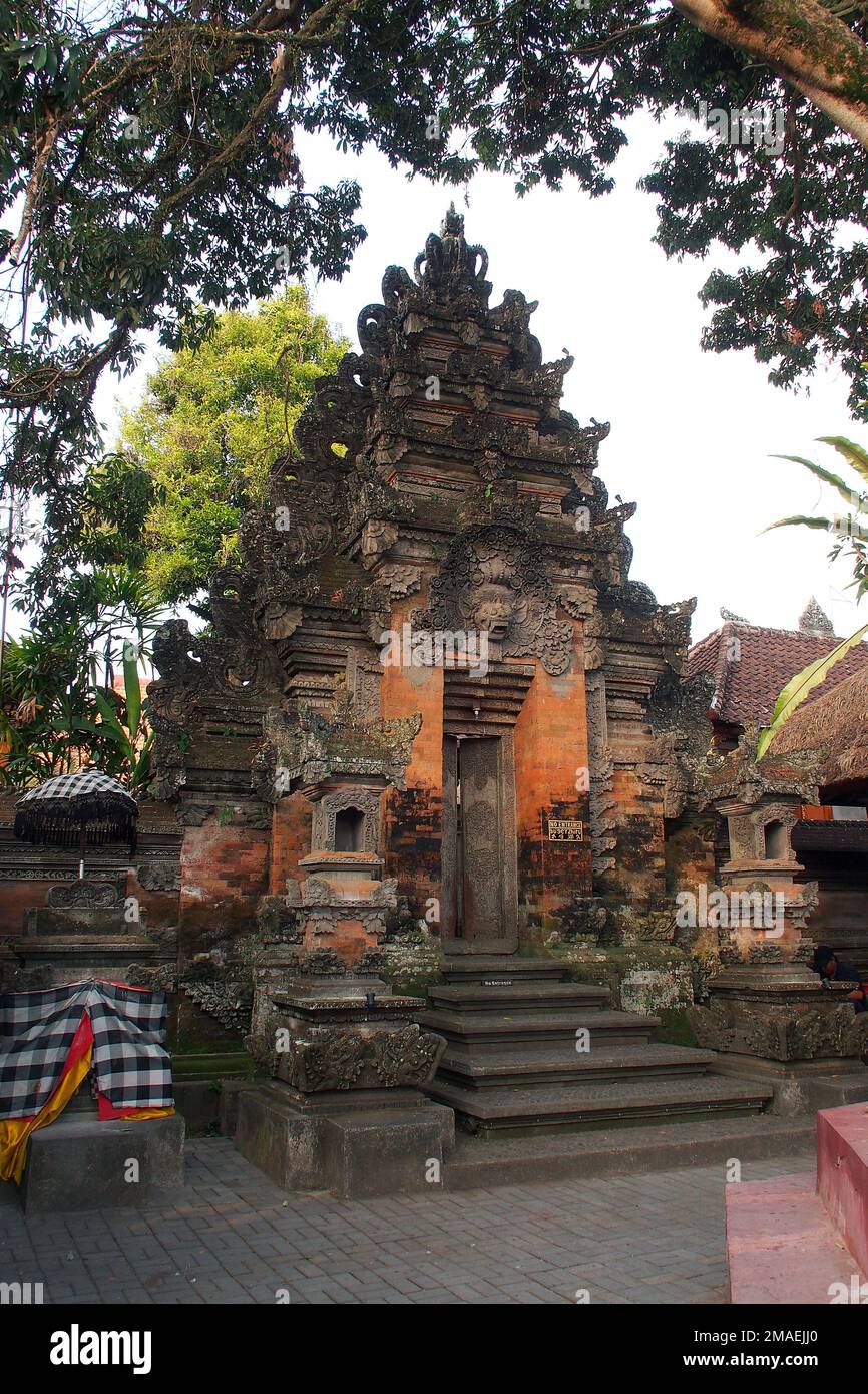 Ubud Palace, Puri Saren Agung, Ubud, Gianyar regency, Bali, Indonesia ...