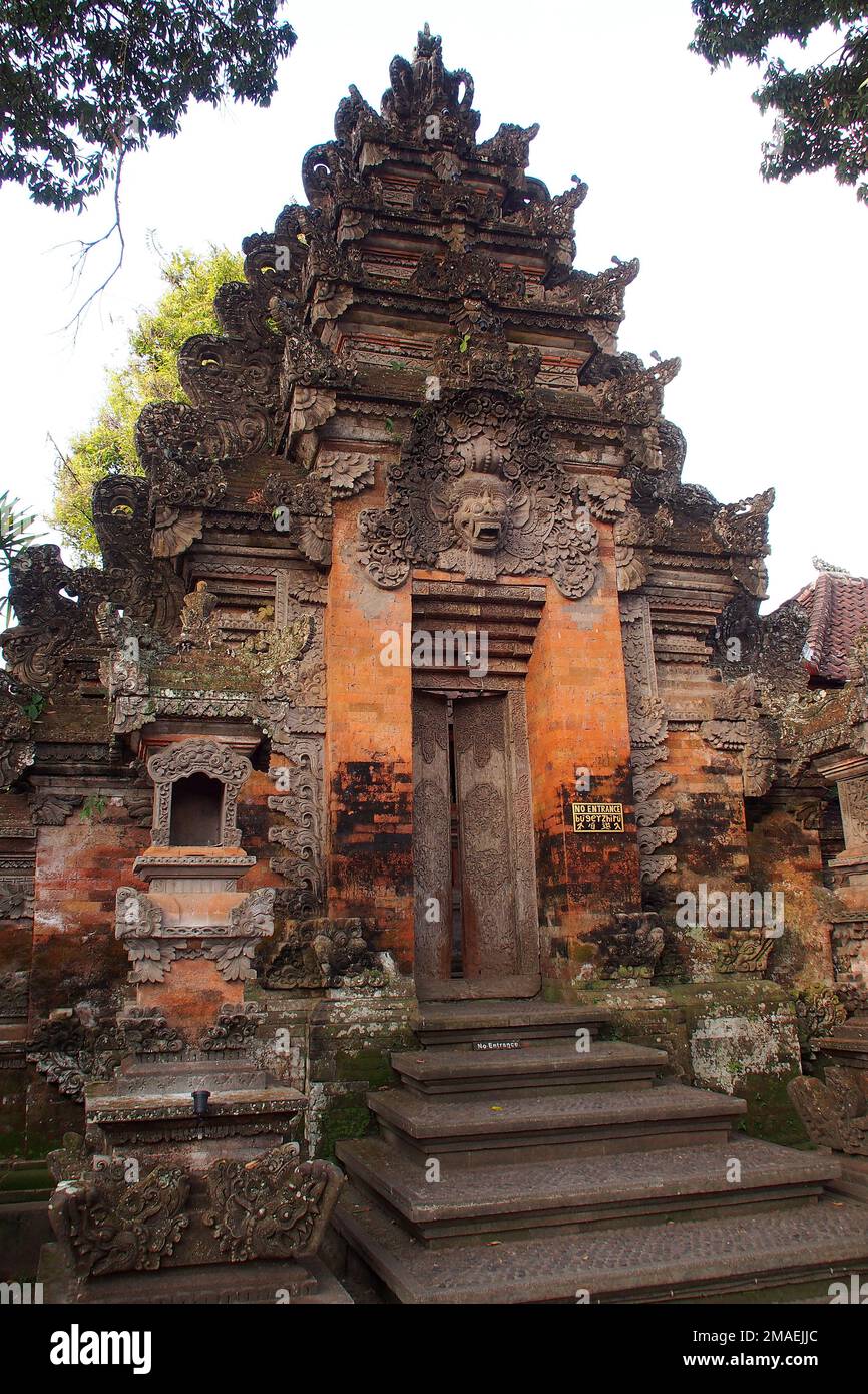 Ubud Palace, Puri Saren Agung, Ubud, Gianyar regency, Bali, Indonesia ...