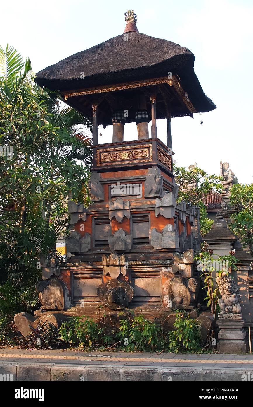 hindu temple, Ubud, Gianyar regency, Bali, Indonesia, Asia Stock Photo ...