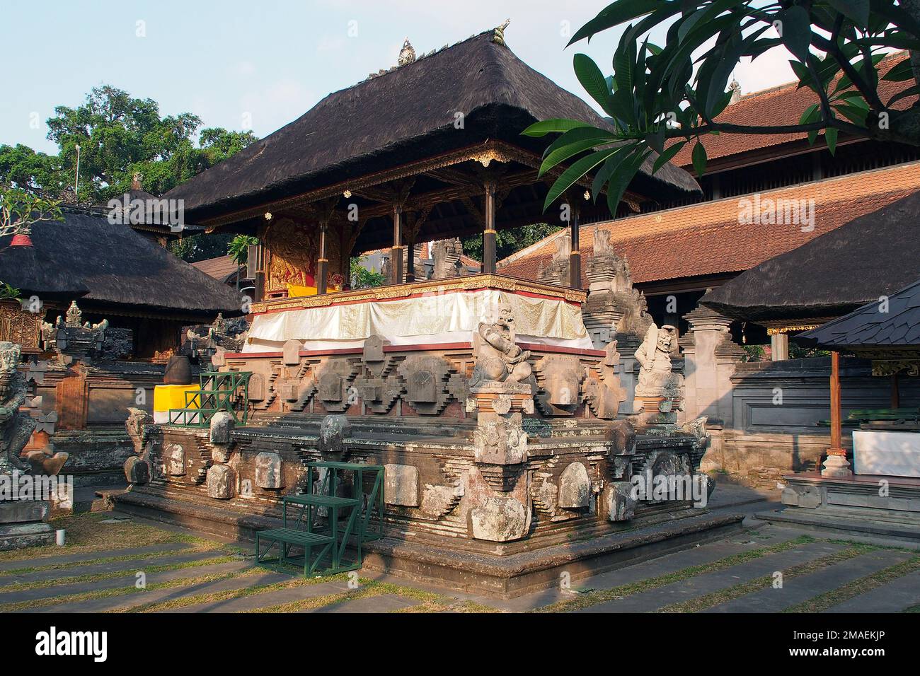 hindu temple, Ubud, Gianyar regency, Bali, Indonesia, Asia Stock Photo ...