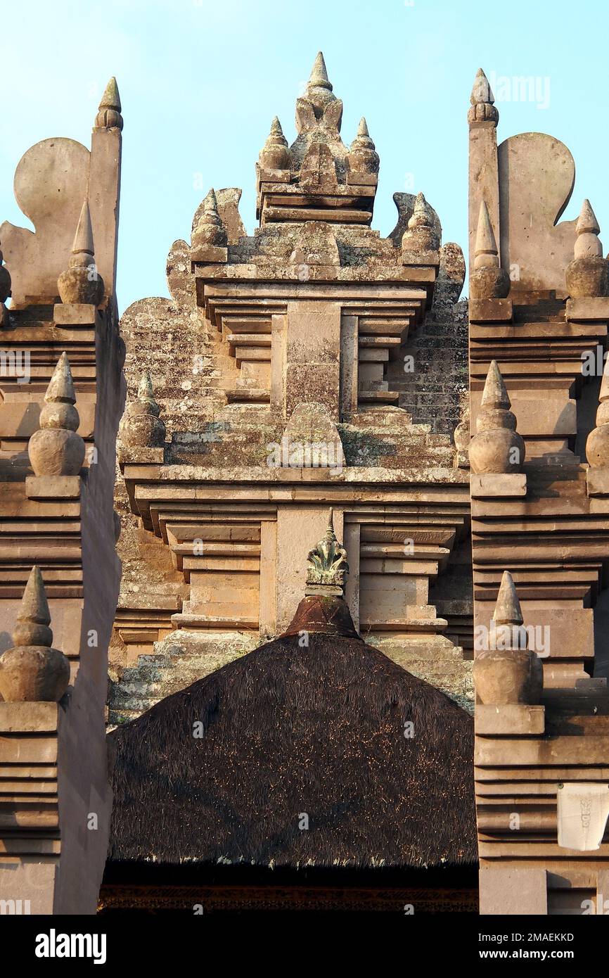 hindu temple, Ubud, Gianyar regency, Bali, Indonesia, Asia Stock Photo ...