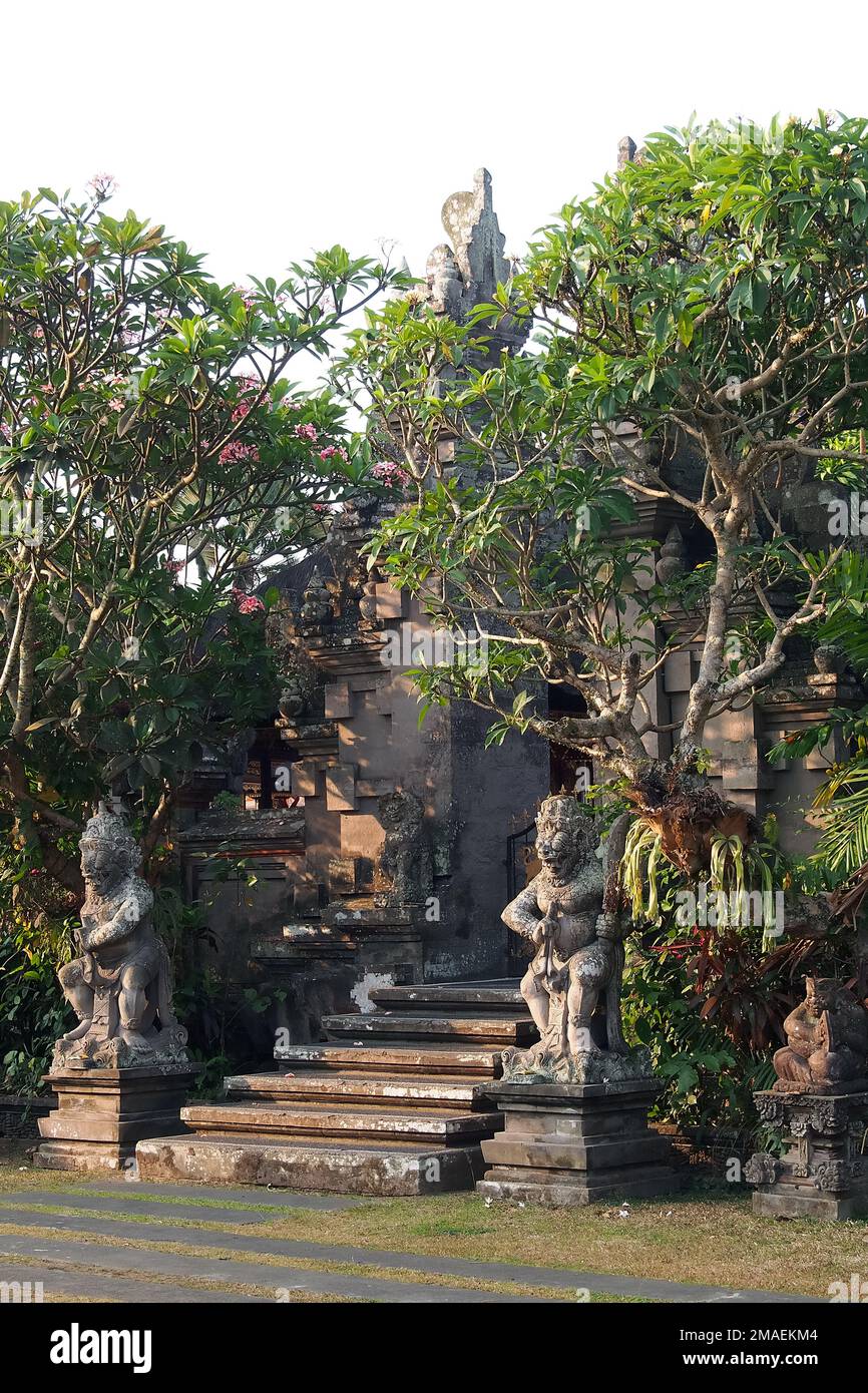 hindu temple, Ubud, Gianyar regency, Bali, Indonesia, Asia Stock Photo ...
