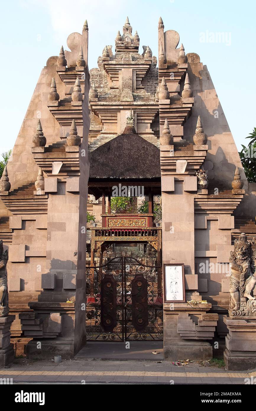 hindu temple, Ubud, Gianyar regency, Bali, Indonesia, Asia Stock Photo ...