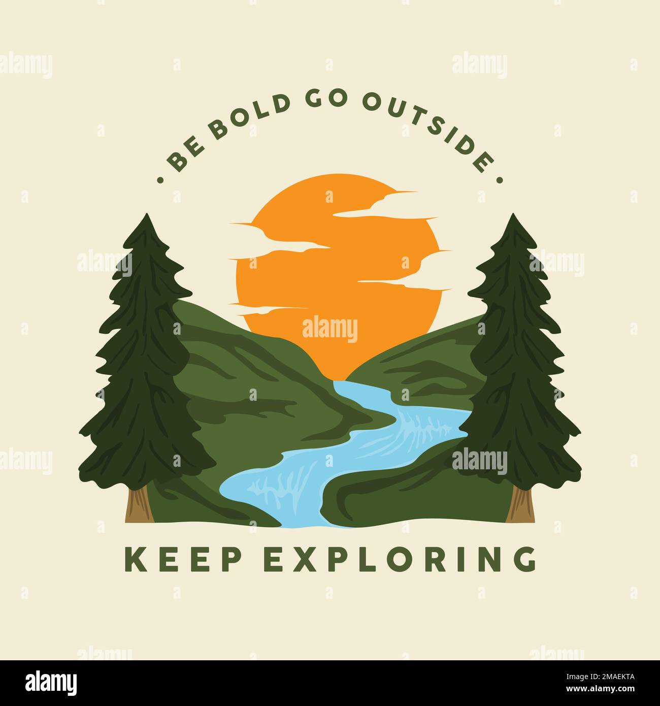 Explore land Stock Vector Images - Alamy