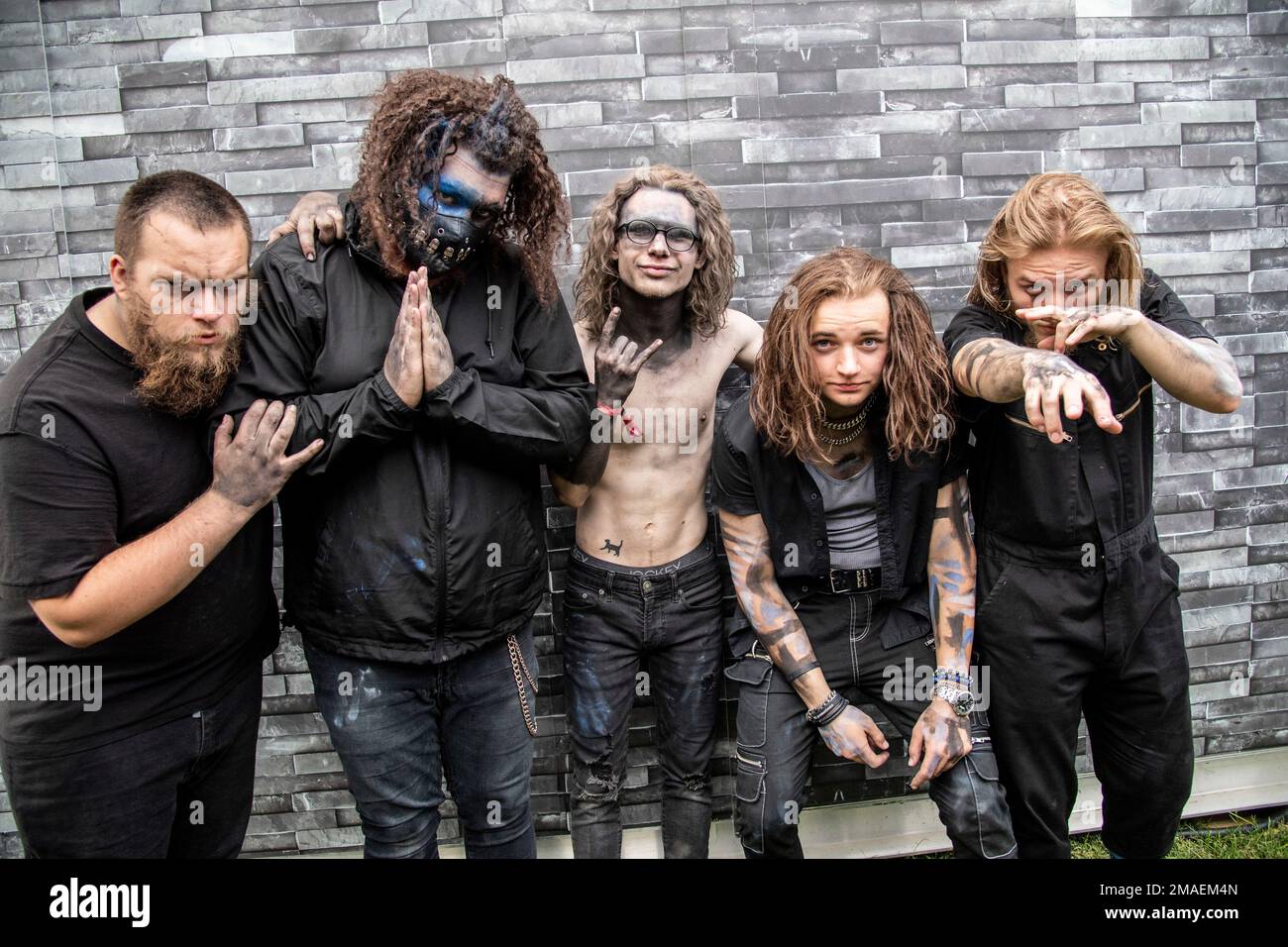 Connor Grodzicki, left, Jeremiah Pugh, Griffin Taylor, Cole Espeland ...