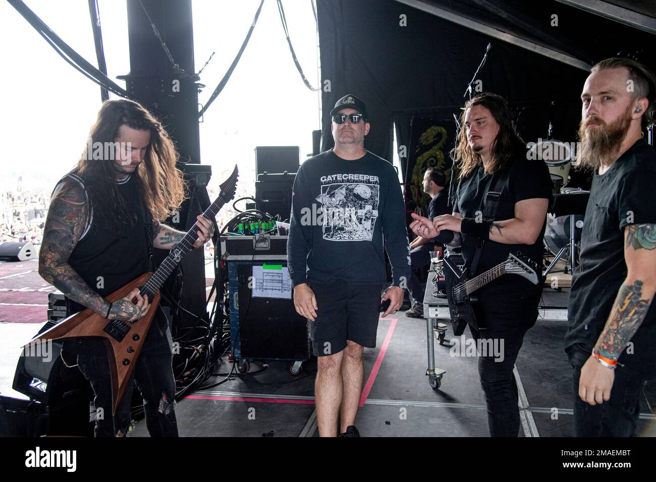 Richard Hansson, left, and Niklas Karlsson of Orbit Culture are seen at ...