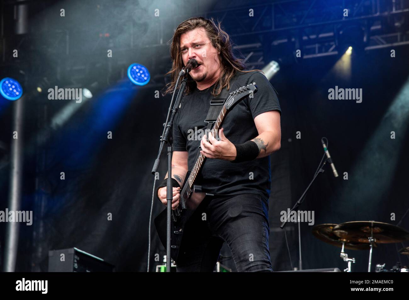 Niklas Karlsson of Orbit Culture performs at the Louder Than Life Music ...