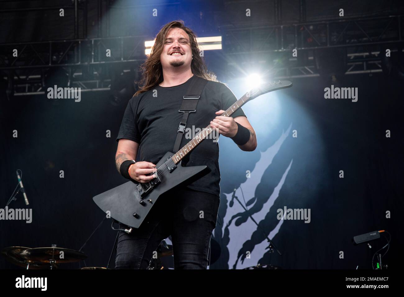Niklas Karlsson of Orbit Culture performs at the Louder Than Life Music ...