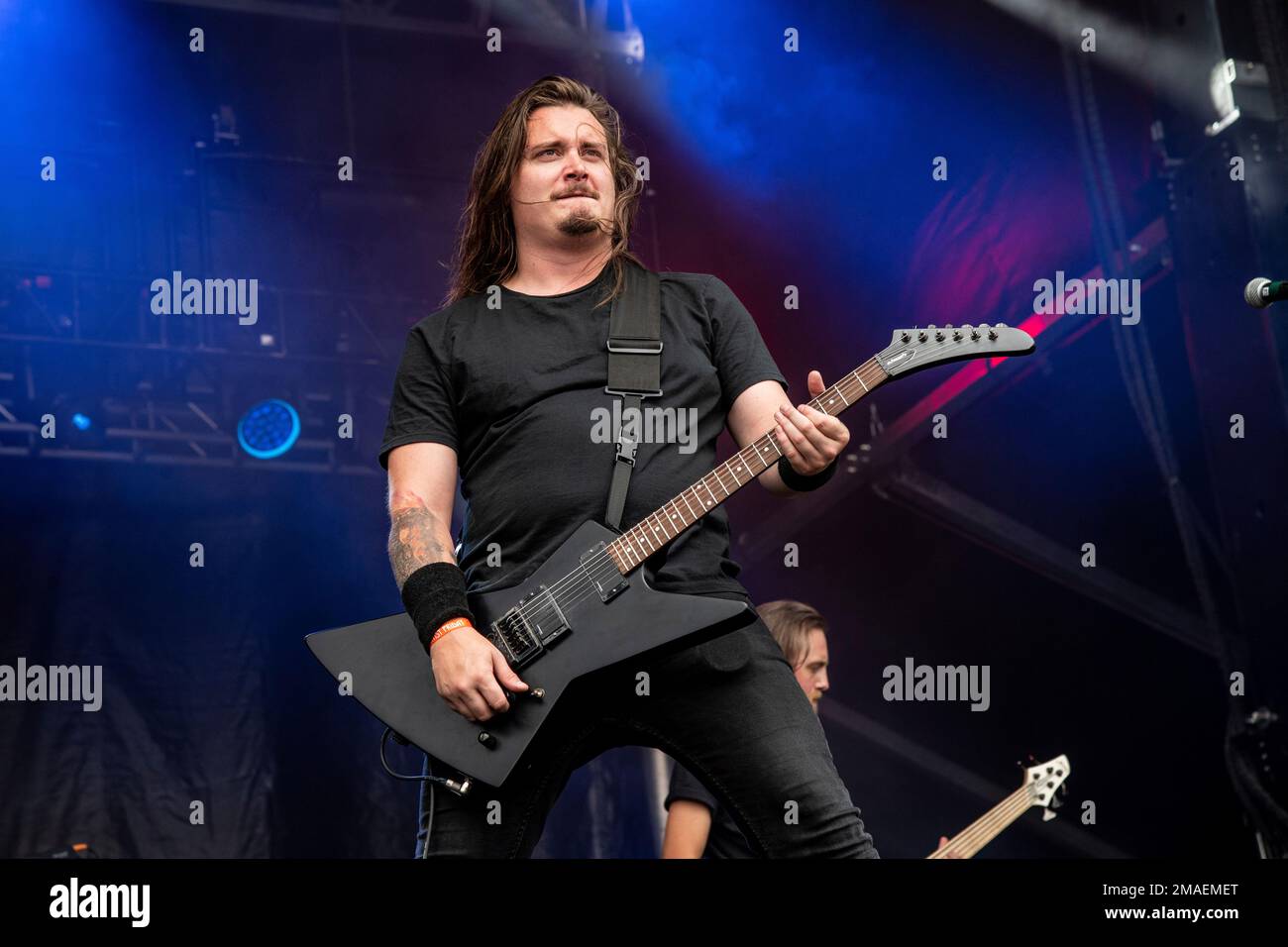 Niklas Karlsson of Orbit Culture performs at the Louder Than Life Music ...