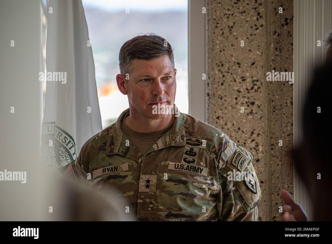 Maj. Gen. Joseph A. Ryan, commanding general, 25th Infantry Division ...