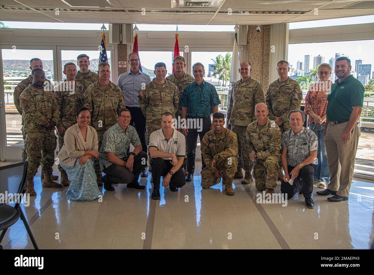 Maj. Gen. Joseph A. Ryan, commanding general, 25th Infantry Division ...