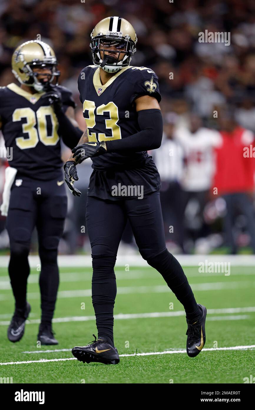 New Orleans Saints cornerback Marshon Lattimore (23) in action during ...
