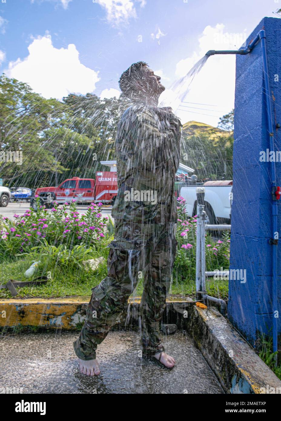 U.S. Army Staff Sgt. Jackson Fagan with the Utah Army National Guard ...