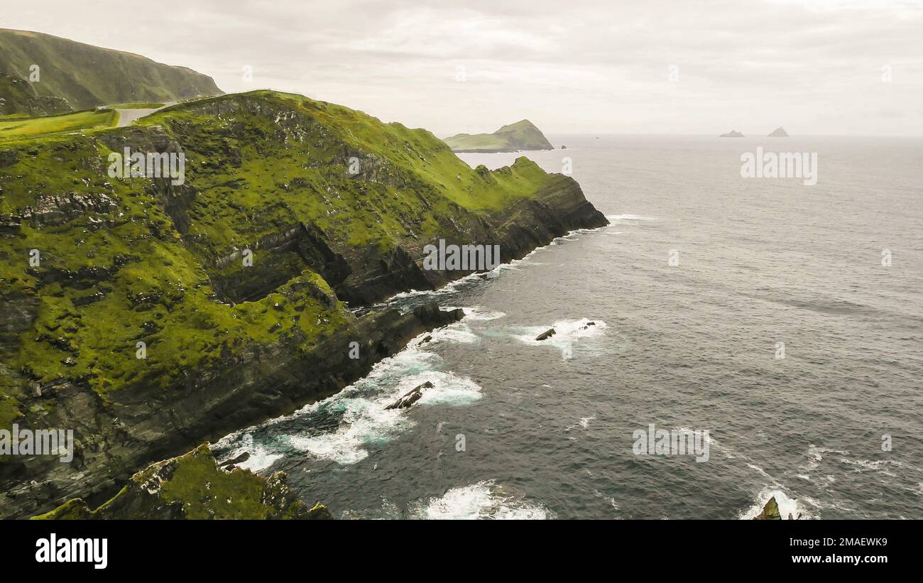 Portmagee panorama hi-res stock photography and images - Alamy