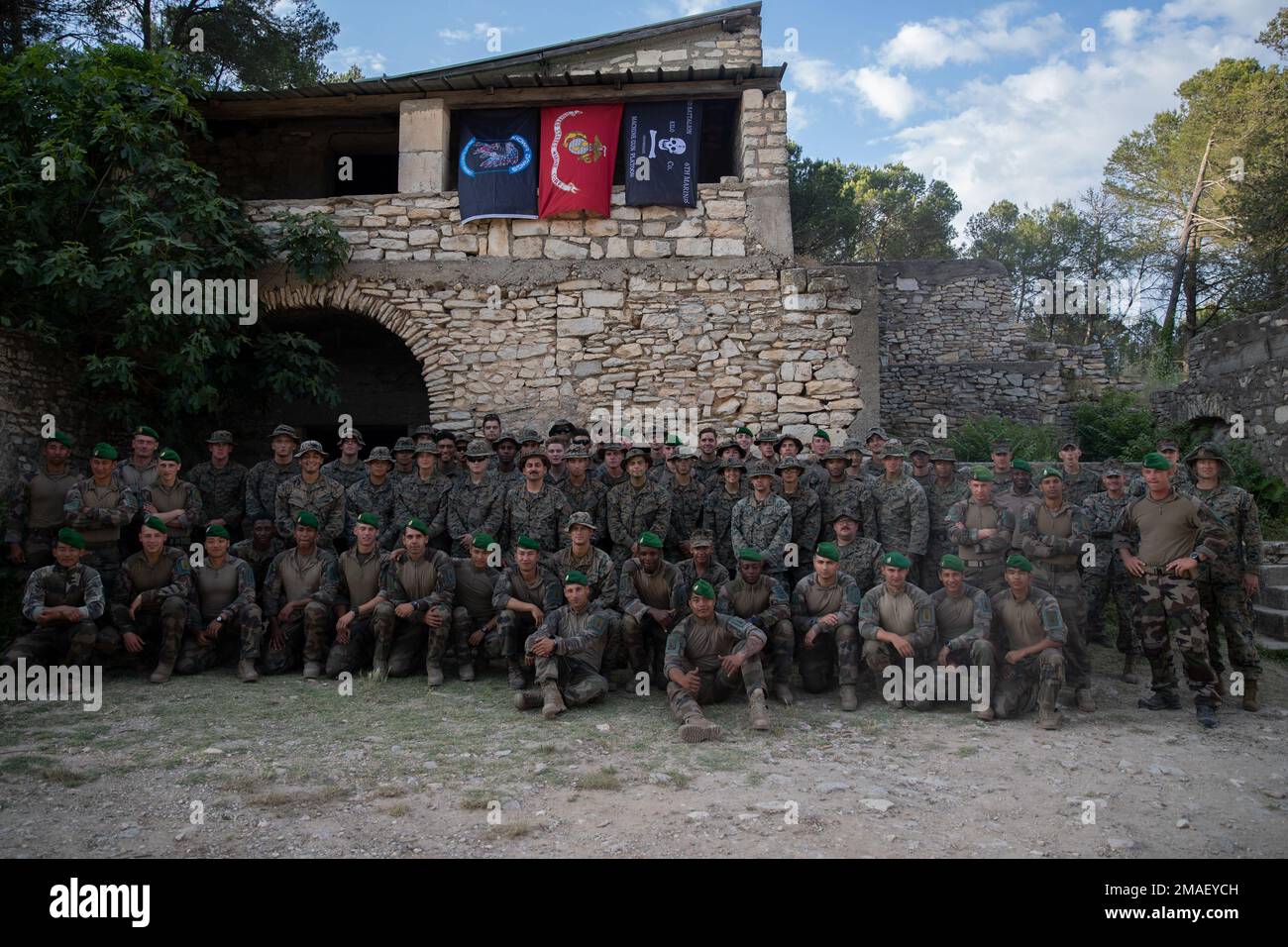 U.S. Marines with 3rd Battalion, 6th Marine Regiment, 2d Marine ...