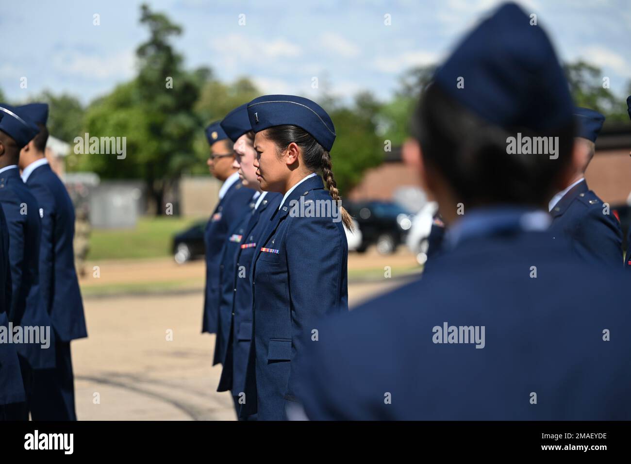 Airmen from the 14th Flying Training Wing, Columbus Air Force Base ...
