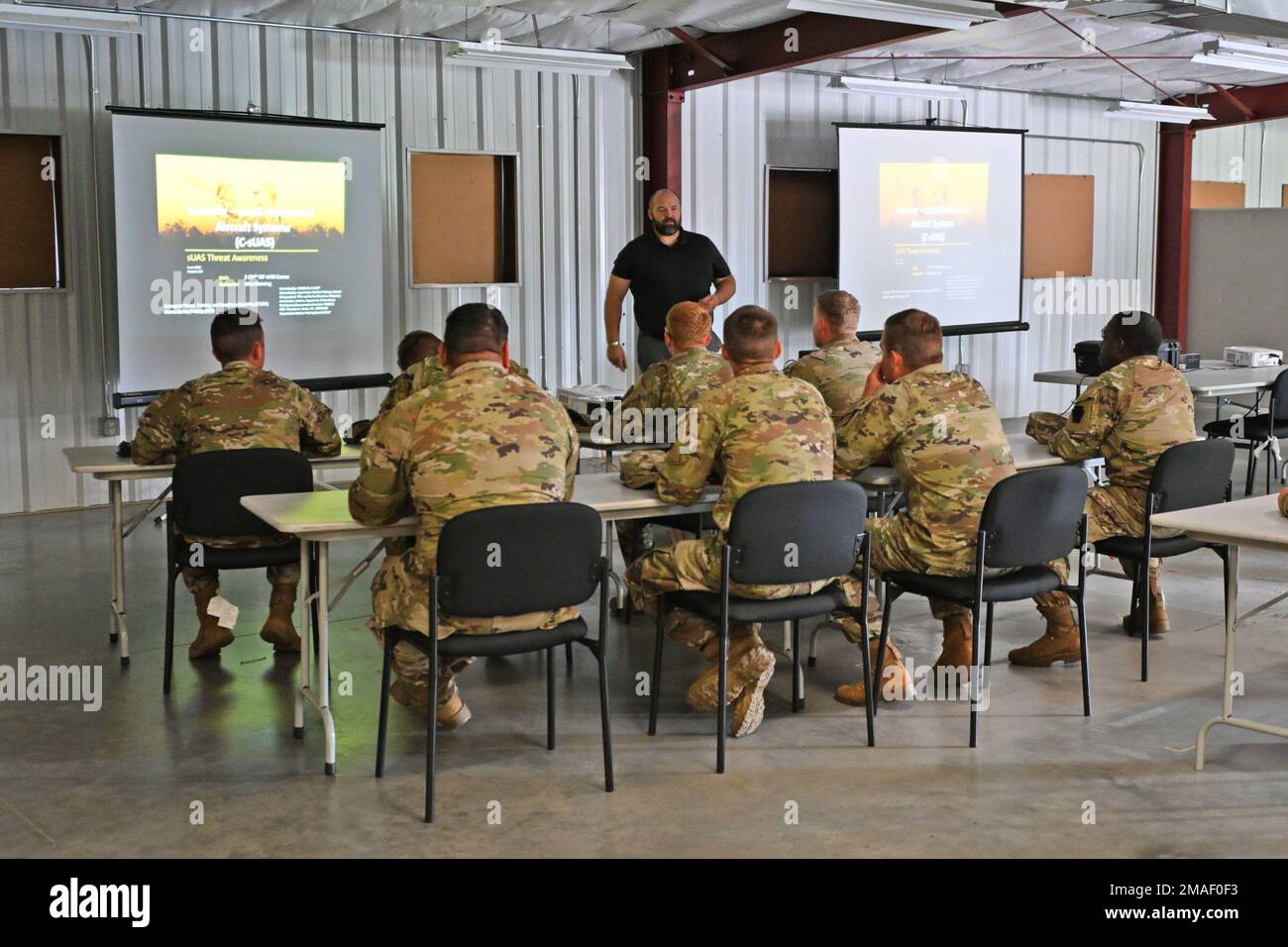 The 2nd BN 254th NJARNG is completing the C-UAS Training Integration ...