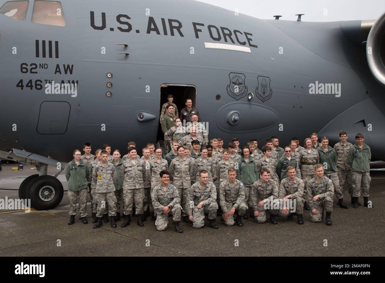 Civil Air Patrol Cadets from all over Washington state, Civil Air ...