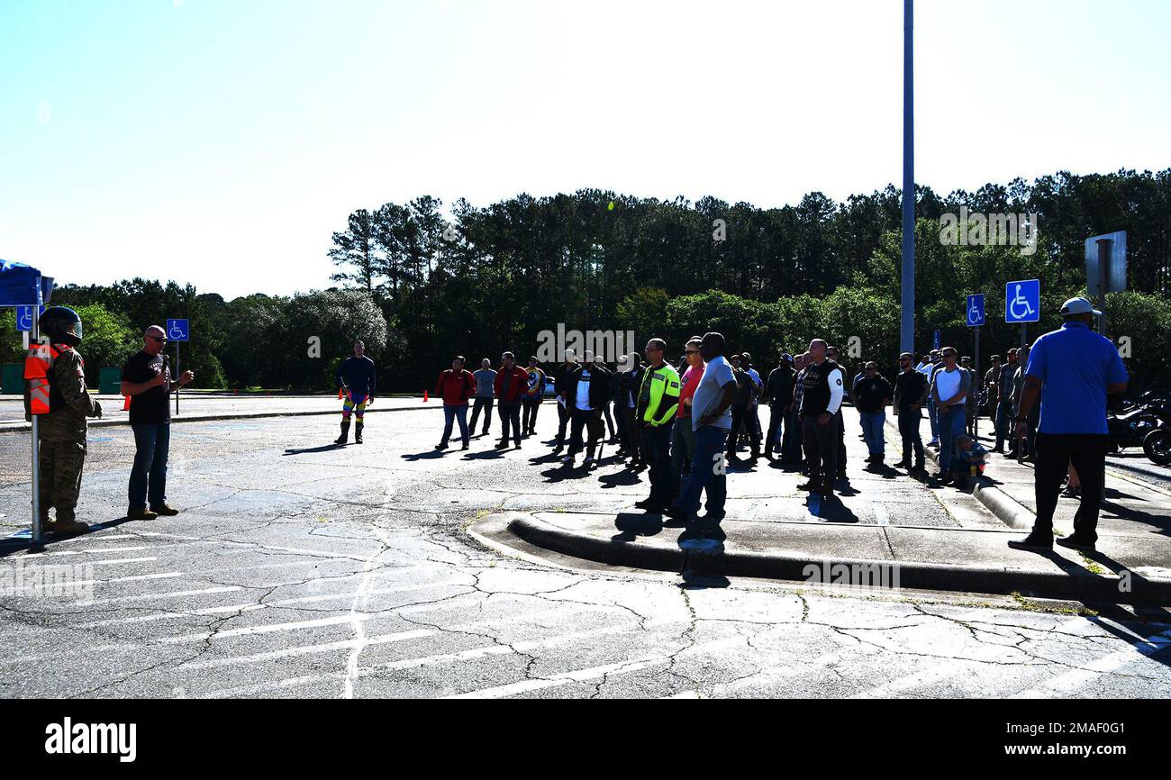 Before riders hop onto their motorcycles, Chief Warrant Officer 4 ...