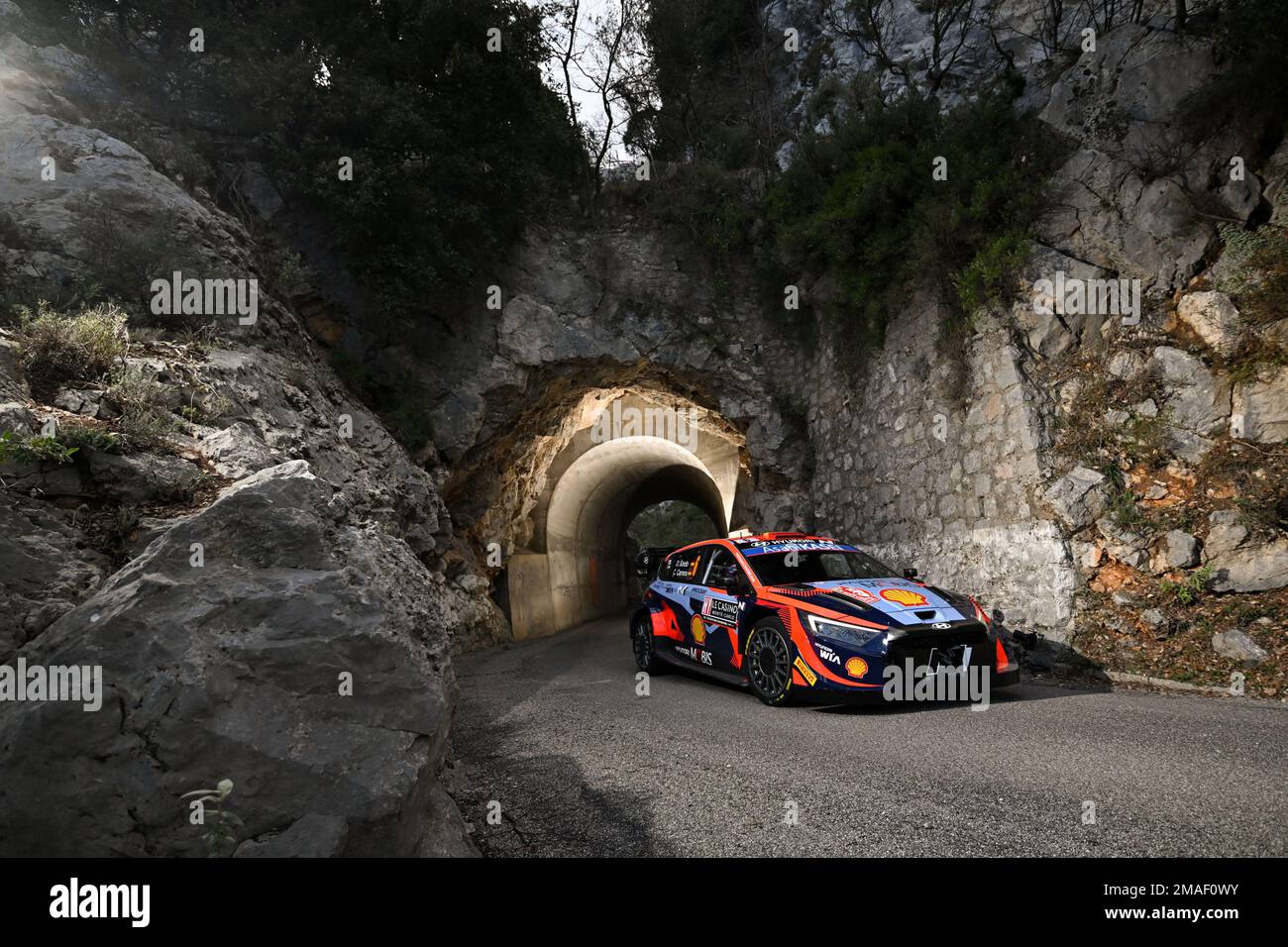 Monte Carlo, Monaco. 19th Jan, 2023. Shakedown,HYUNDAI SHELL MOBIS ...