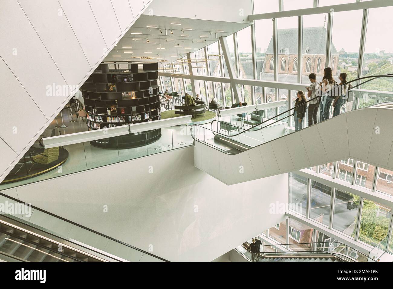 Groningen, Netherlands - June 24th, 2022: Forum cultural center in ...
