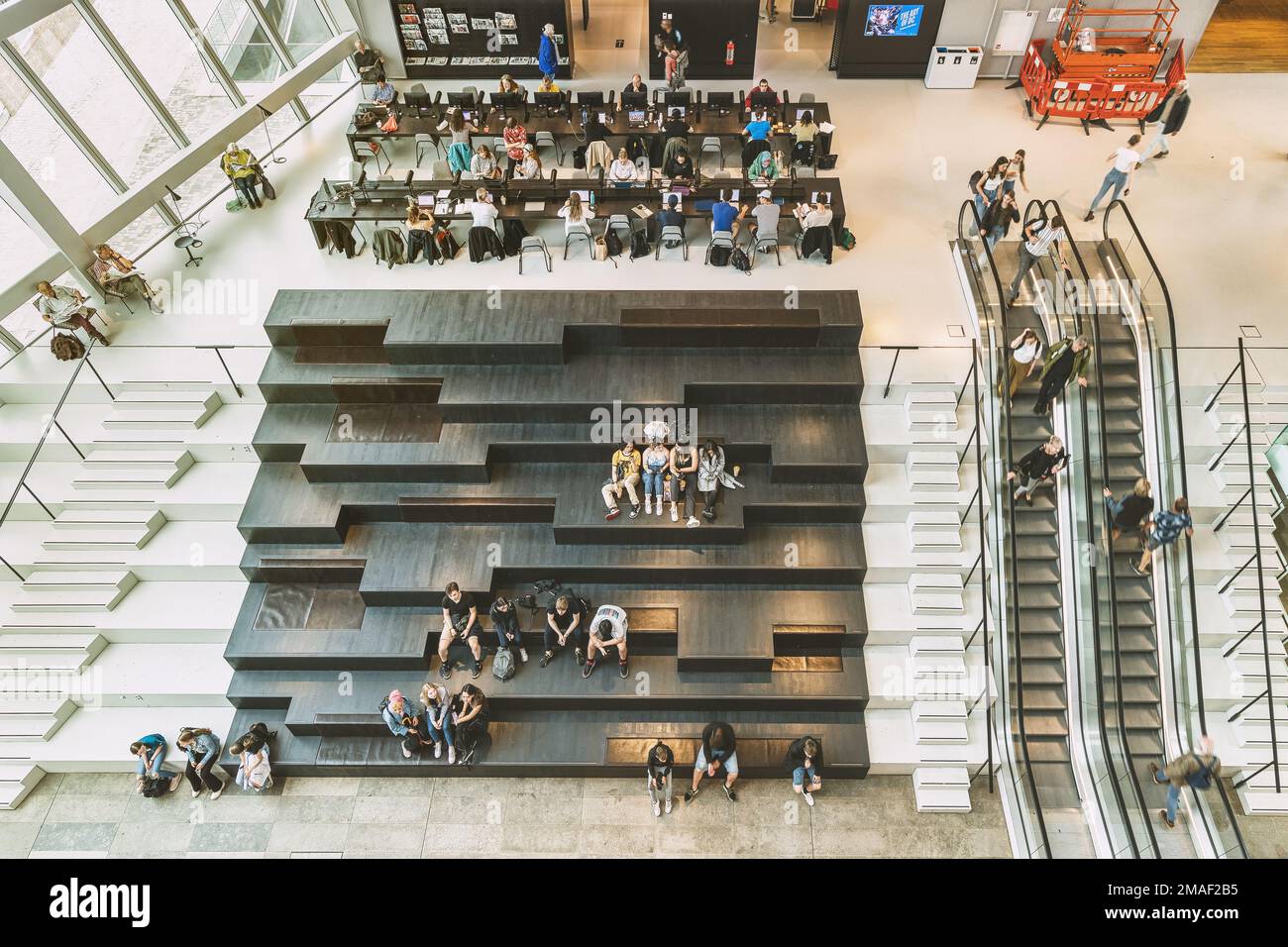 Groningen, Netherlands - June 24th, 2022: Forum cultural center in ...