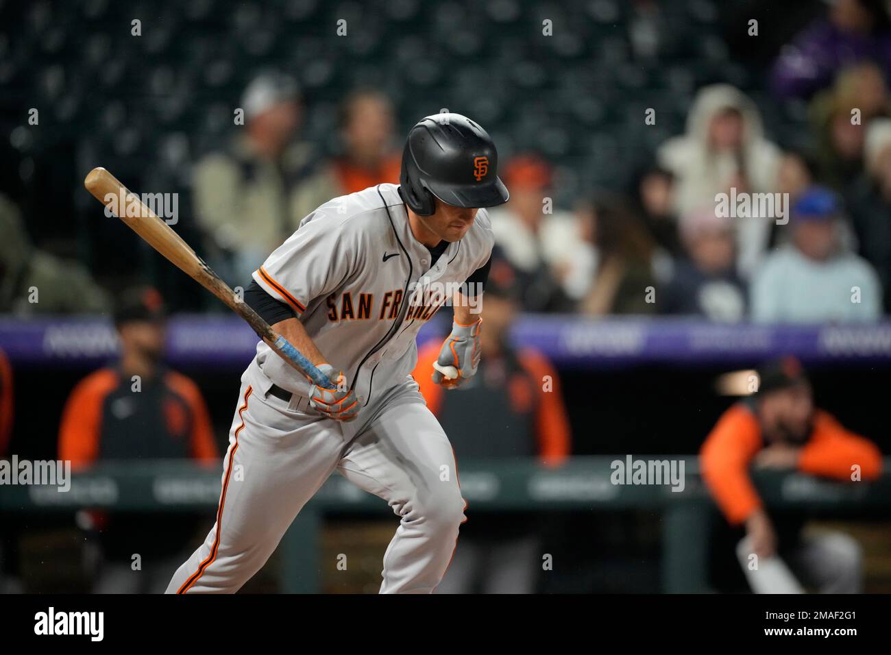San Francisco Giants' Jake Vosler in the second inning of a baseball ...