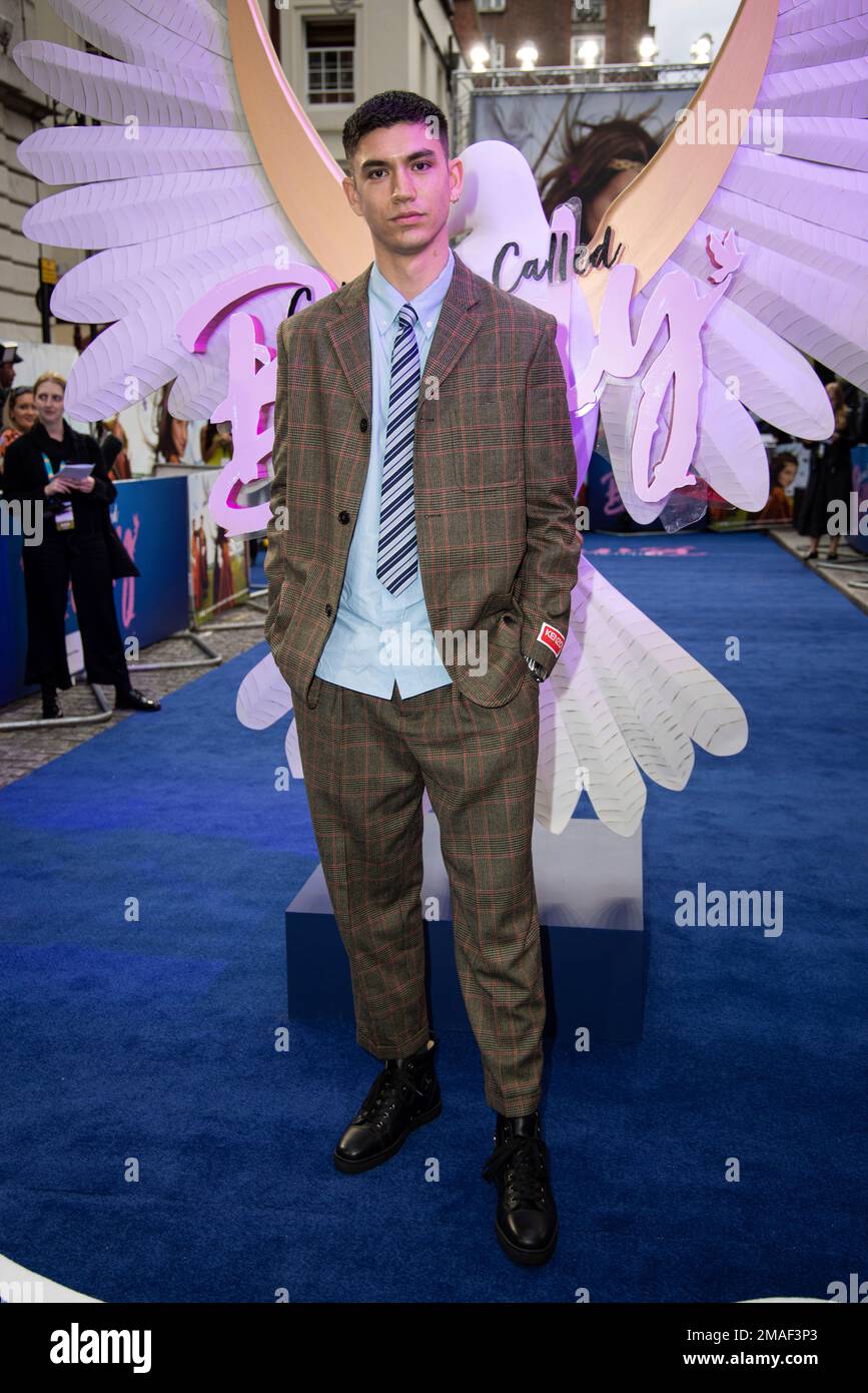 Archie Renaux poses for photographers upon arrival for the UK premiere ...