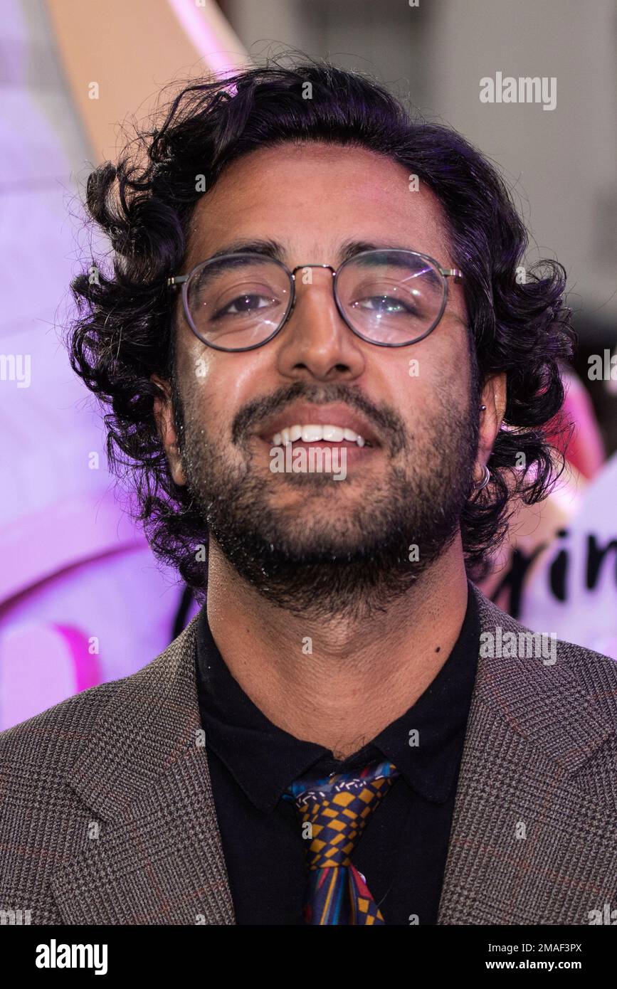 Rajiv Karia poses for photographers upon arrival for the UK premiere of ...