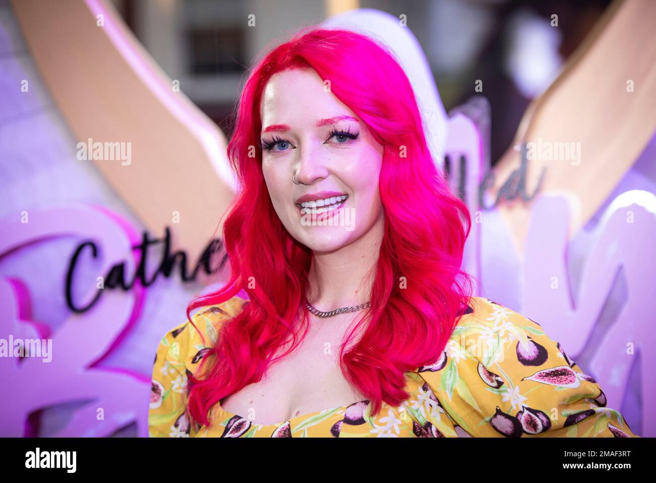 Victoria Clay poses for photographers upon arrival for the UK premiere ...