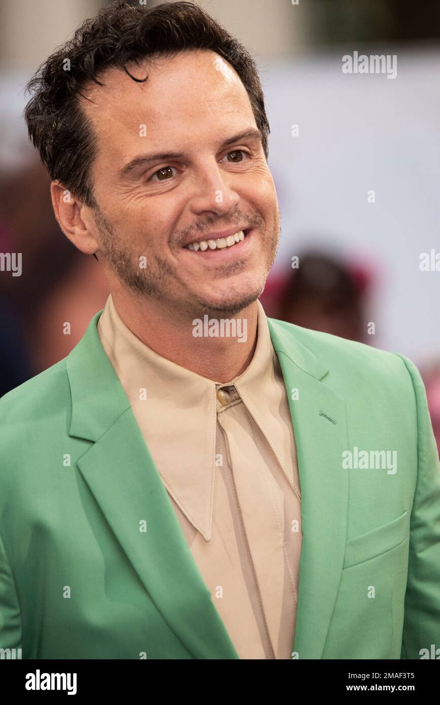 Andrew Scott poses for photographers upon arrival for the UK premiere ...
