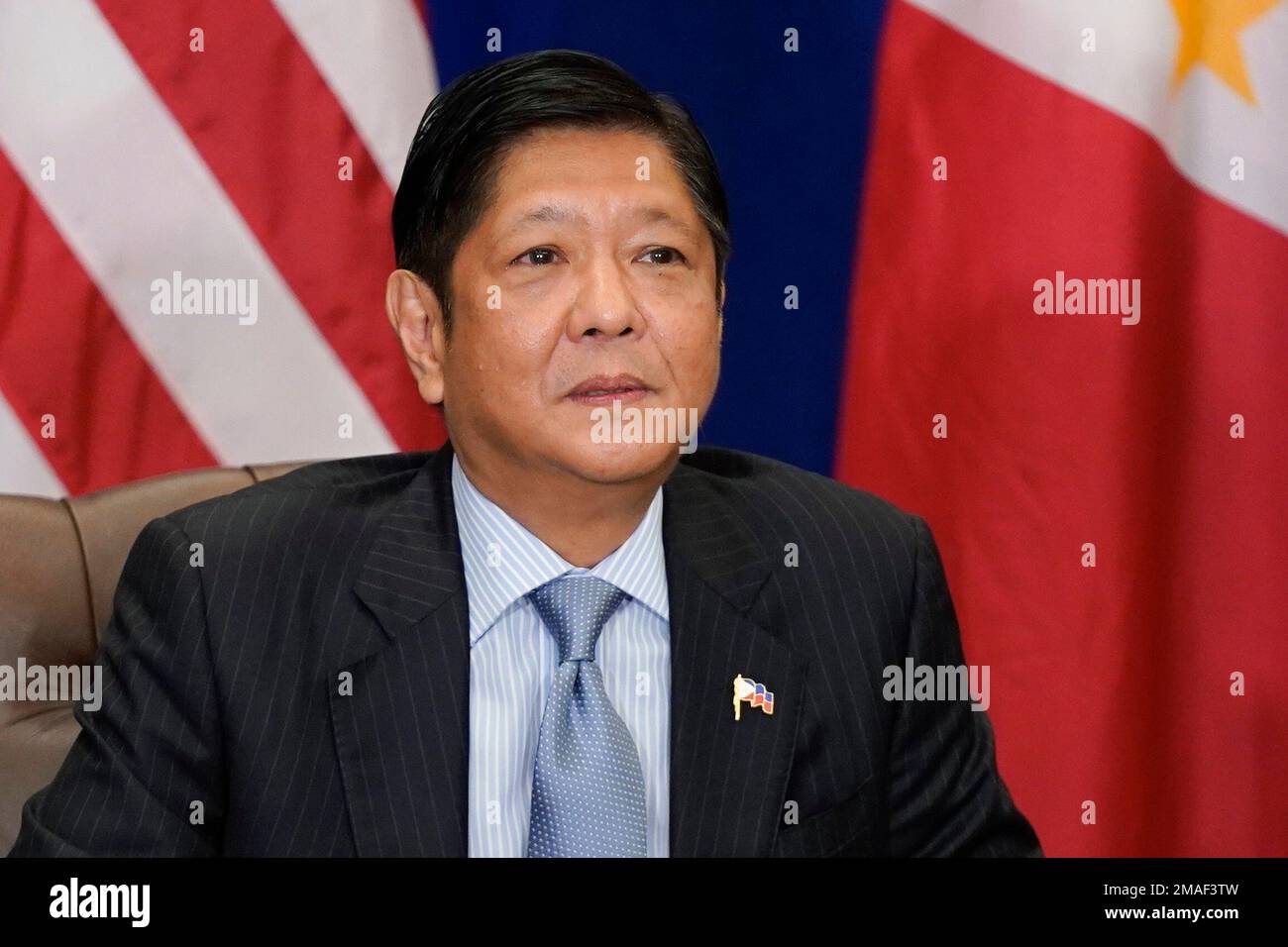 Philippine President Ferdinand Marcos Jr. meets with President Joe ...